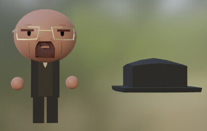 ArtStation - Simple Walter White Model | Resources