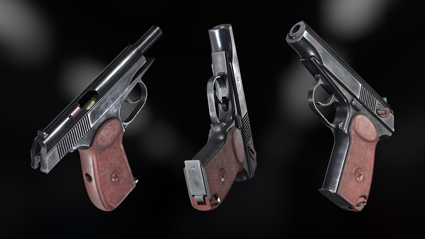 ArtStation - Makarov pistol (3d model) | Game Assets