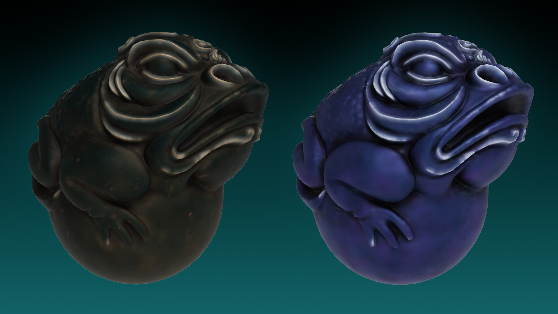 ArtStation - 16 Stylized Metal Smart Material Vol 02 | Game Assets