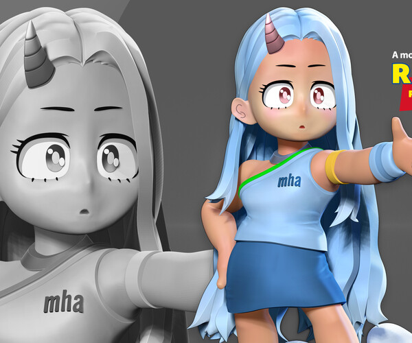 ArtStation - Eri chibi | Resources