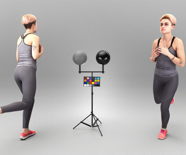 ArtStation - Running woman 367 | Game Assets