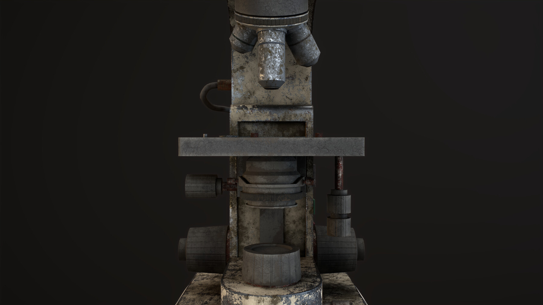 ArtStation - RoschVault Microscope PBR GameReady | Game Assets