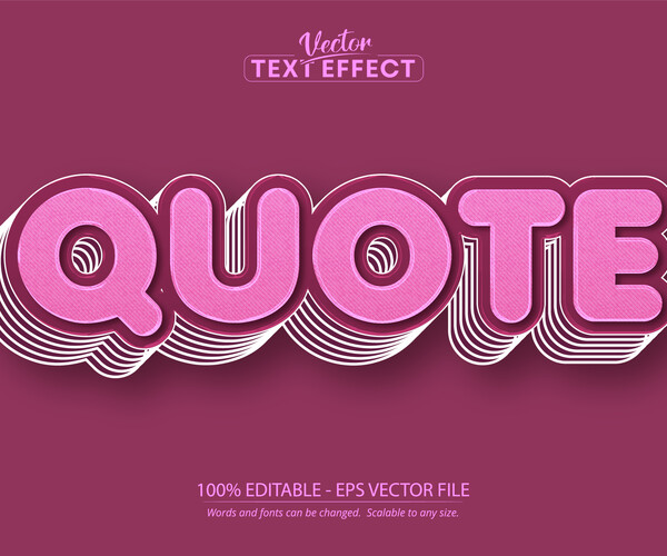 ArtStation - Layer text effect, editable comic and cartoon text style ...