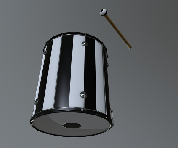 ArtStation - Drum | Game Assets