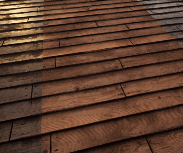 ArtStation - Western Planks material / Substance Designer x Unreal ...