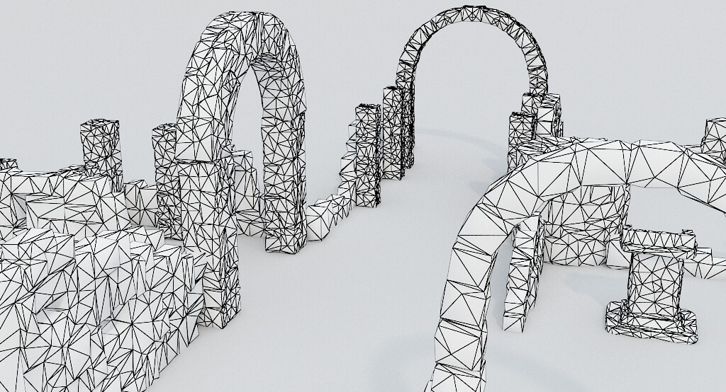 ArtStation - 3D Ruin Set | Game Assets