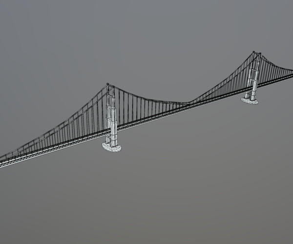 ArtStation - Golden Gate Bridge | Game Assets