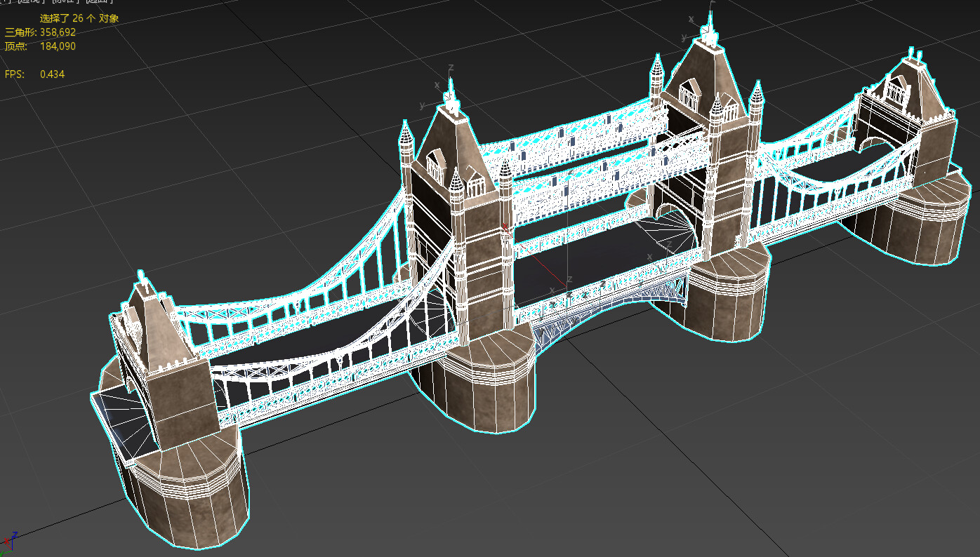ArtStation - London Tower Bridge | Game Assets