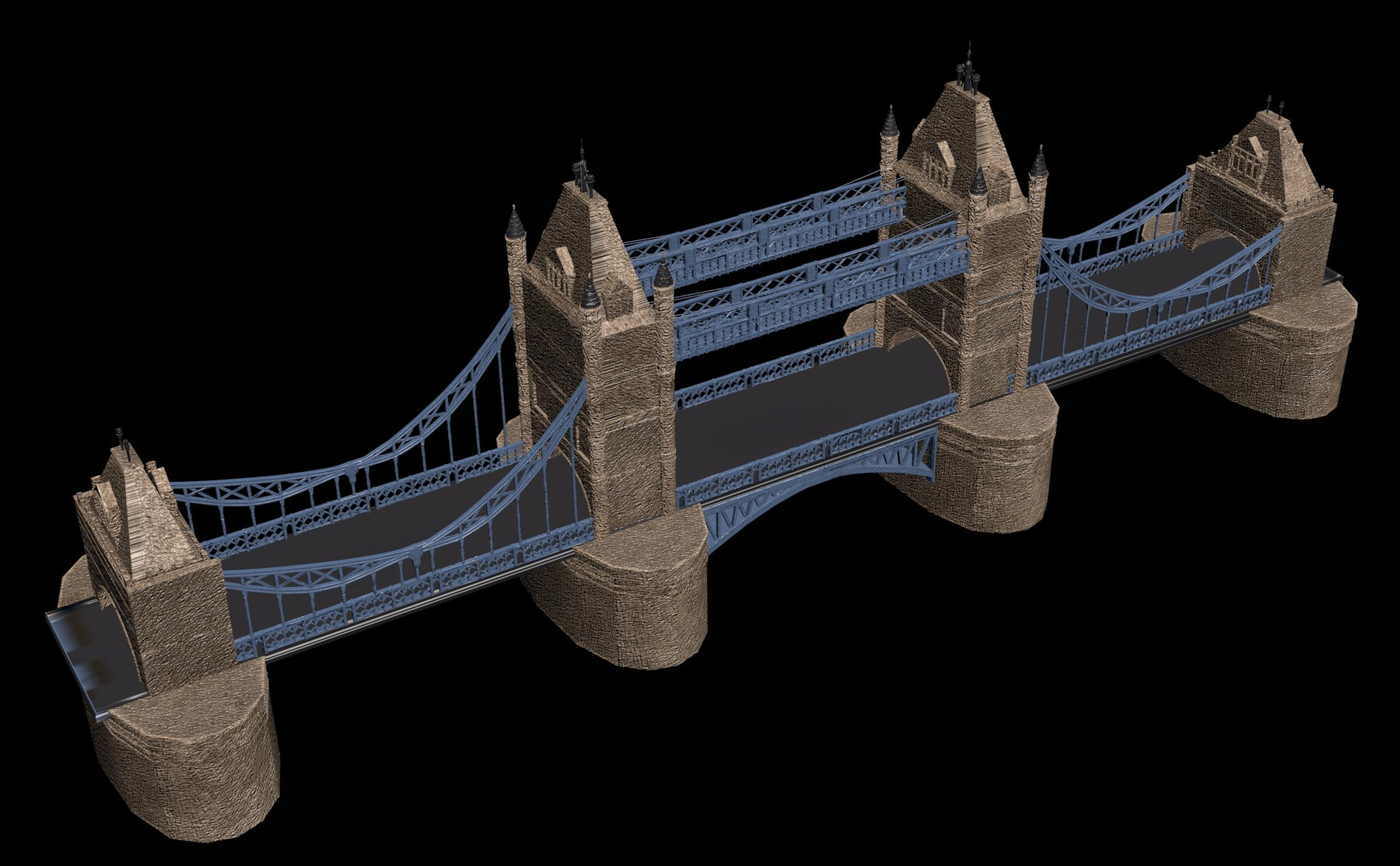 ArtStation - London Tower Bridge | Game Assets