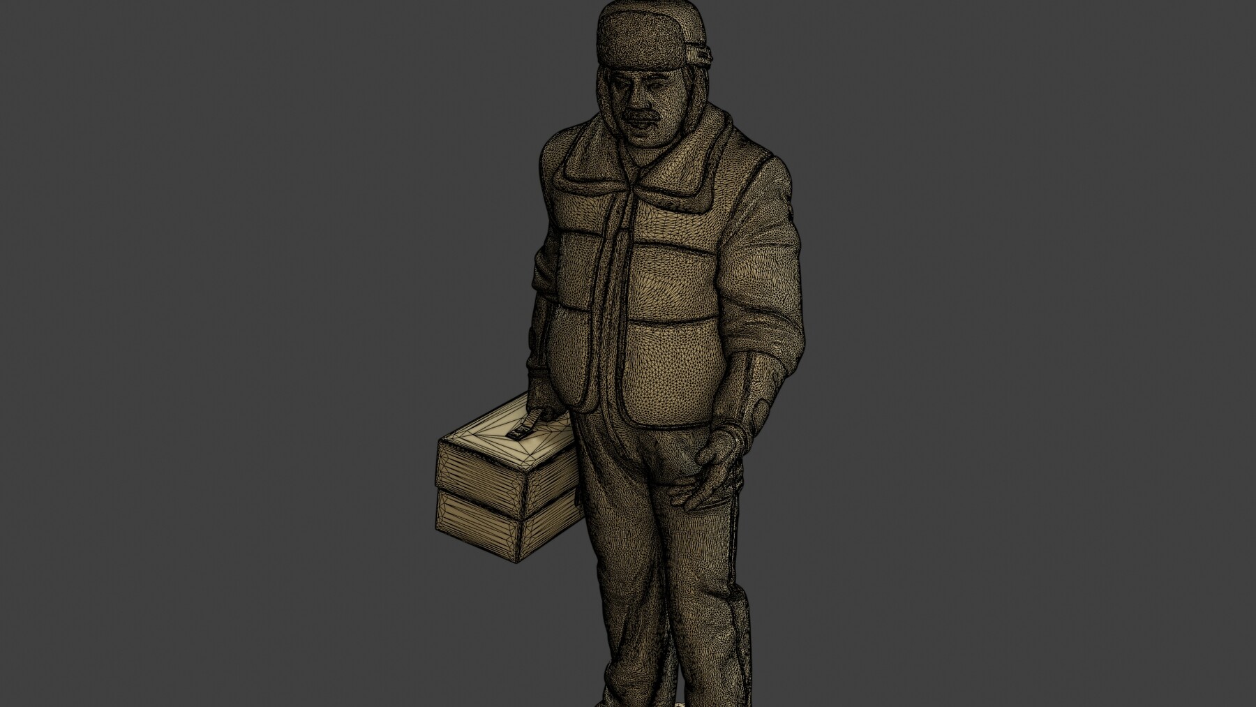 ArtStation - Actual Male Truck Driver AMTD 004 | Resources