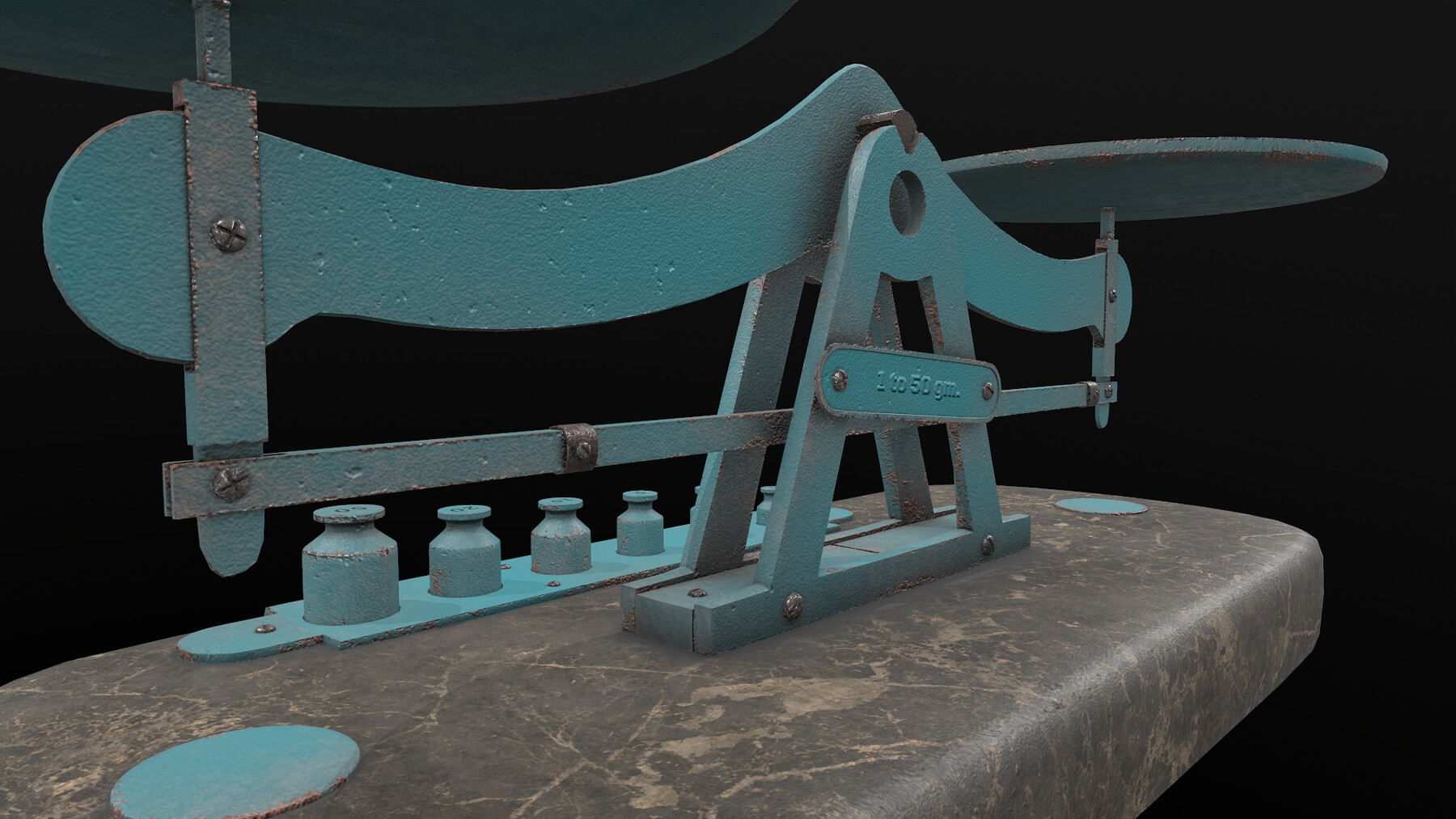 ArtStation - Old Balance Scale | Game Assets