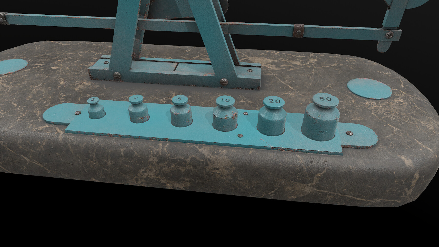 ArtStation - Old Balance Scale | Game Assets