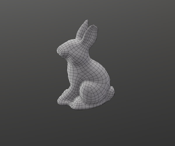 ArtStation - Rabbit statue photogrammetry | Resources