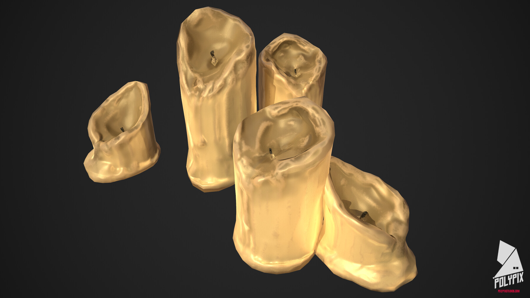 ArtStation - Candle Kit | Game Assets