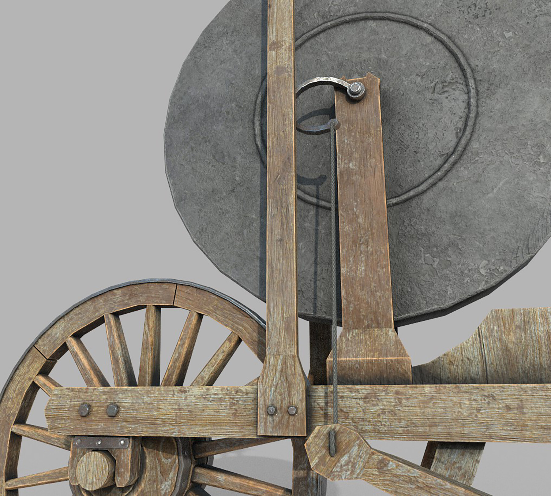 ArtStation - Medieval Grindstone | Game Assets
