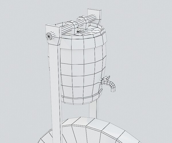 ArtStation - Medieval Grindstone | Game Assets