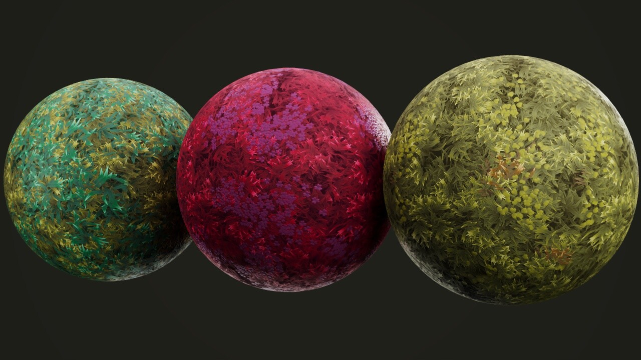 ArtStation - Stylized Grass Material Generator | Game Assets