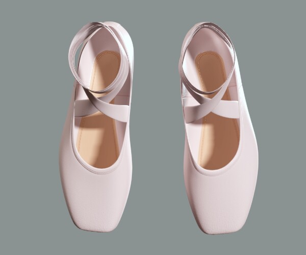 ArtStation - Ballet Shoes | Game Assets