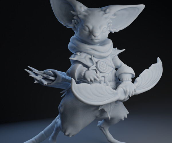 ArtStation - Mouse Ranger 01 - Tabletop Miniature | Resources