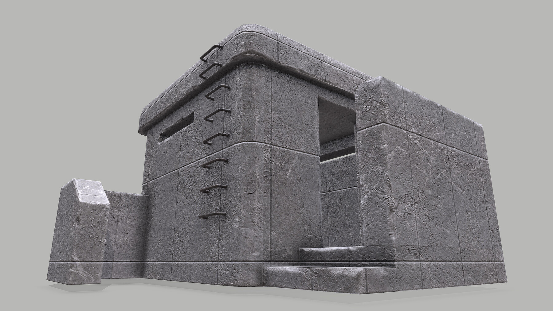 ArtStation - Military Bunker 3 | Game Assets