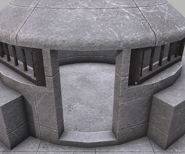 ArtStation - Military Bunker 9 | Game Assets