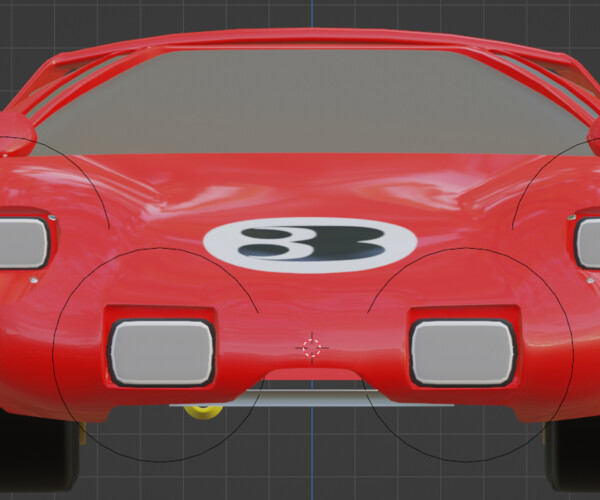 ArtStation - HINO SAMURAI in 1967 solid body | Game Assets