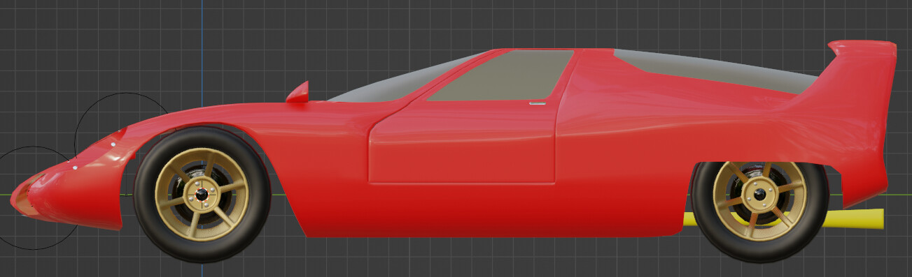 ArtStation - HINO SAMURAI in 1967 solid body | Game Assets