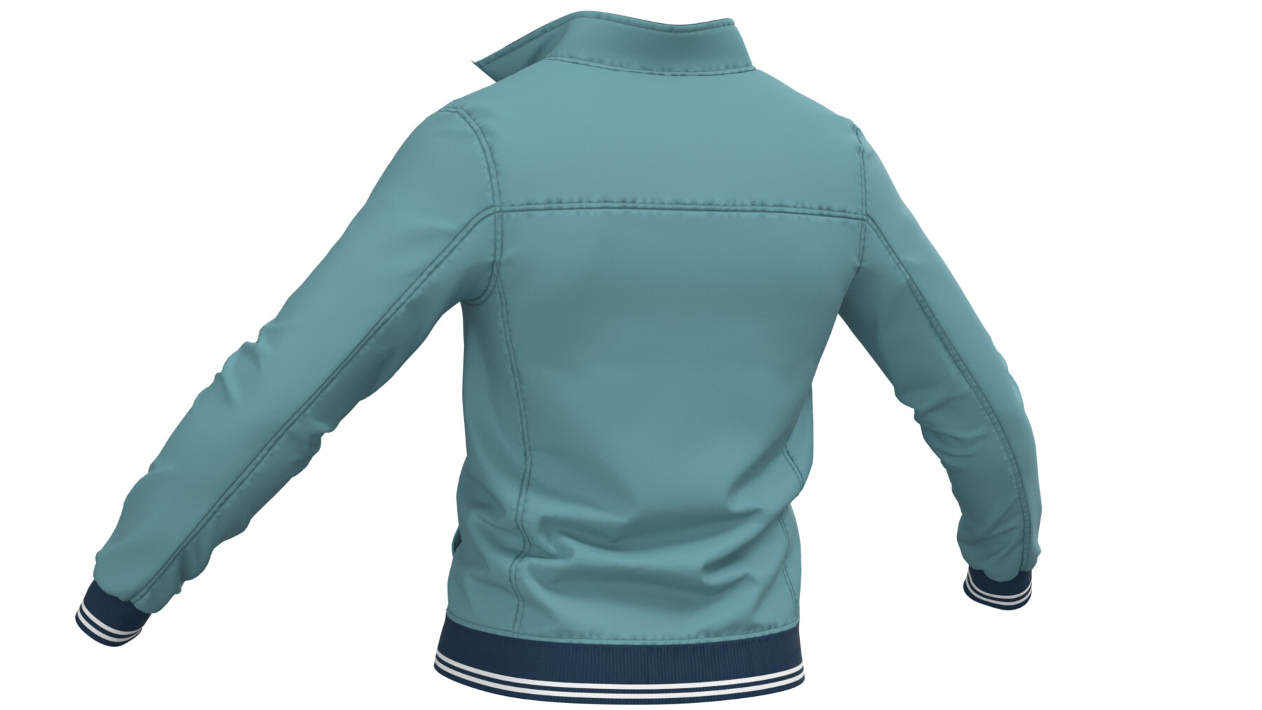 ArtStation - Sport Jacket (Marvelous Designer / Clo 3D project+OBJ ...
