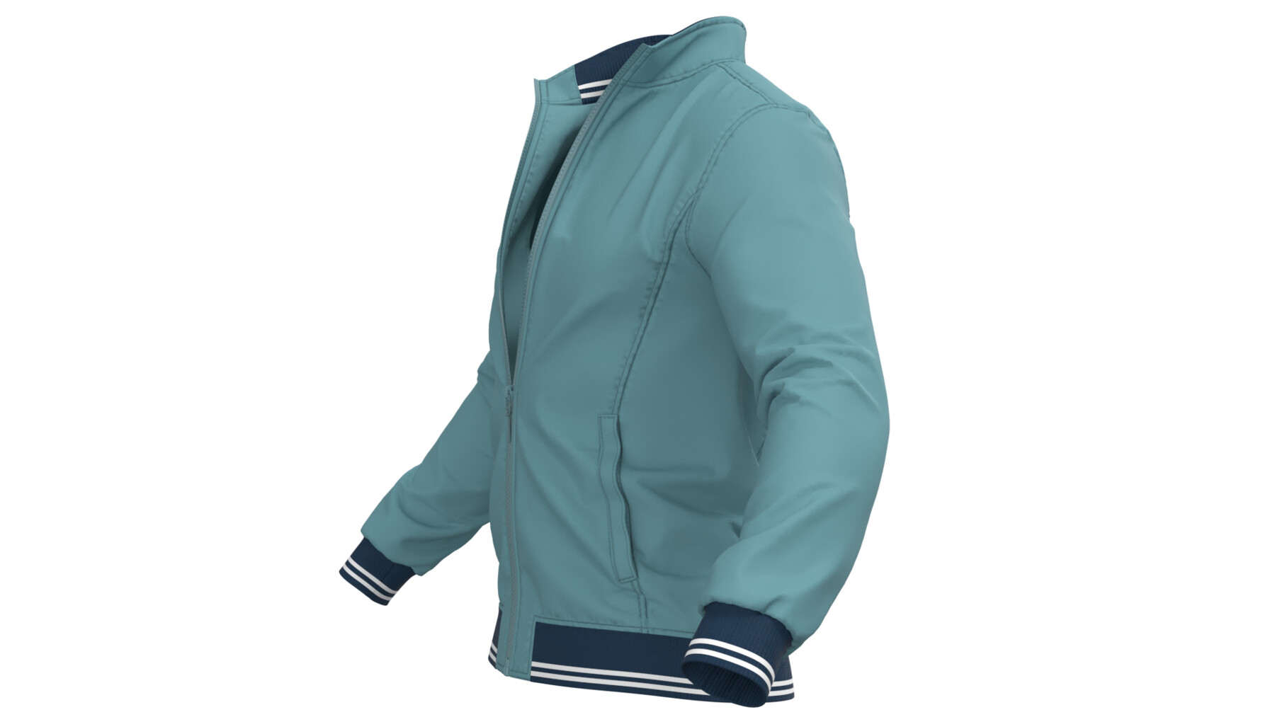ArtStation - Sport Jacket (Marvelous Designer / Clo 3D project+OBJ ...