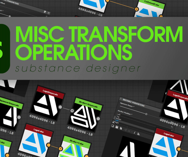 ArtStation - Substance Designer - Transform Operations | Resources