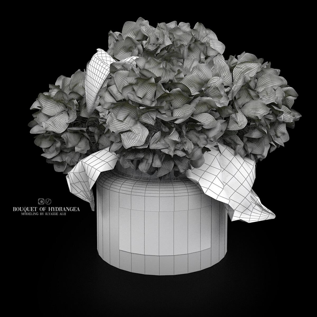 ArtStation - bouquet of hydrangea | Resources