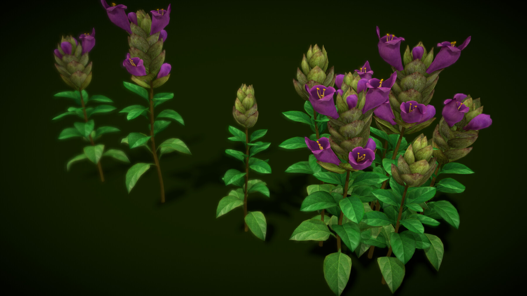 ArtStation - Flower Gmelina Philippensis Cham | Game Assets