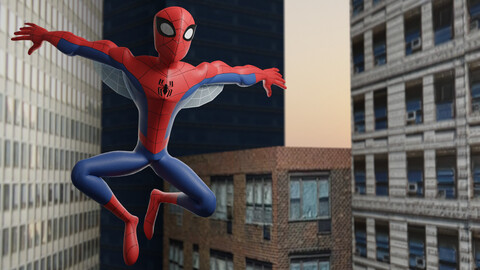 ArtStation - Spectacular Spider man 3d | Game Assets