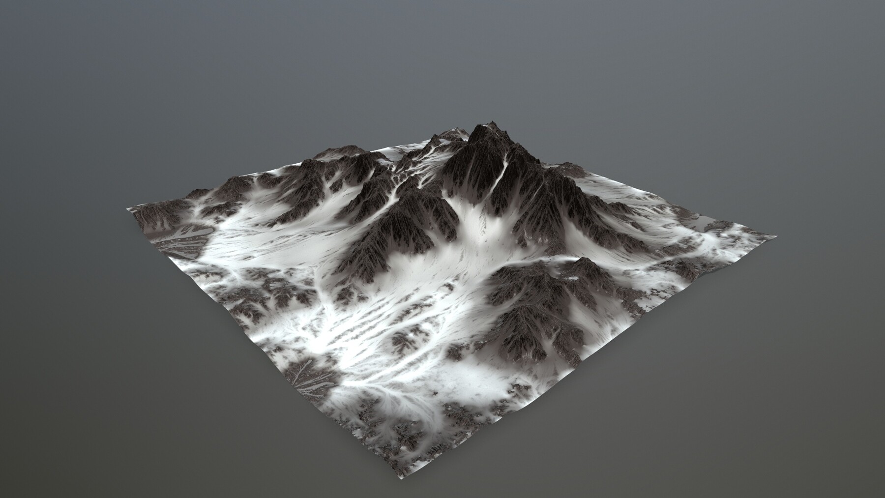 ArtStation - Snow Mountain | Game Assets