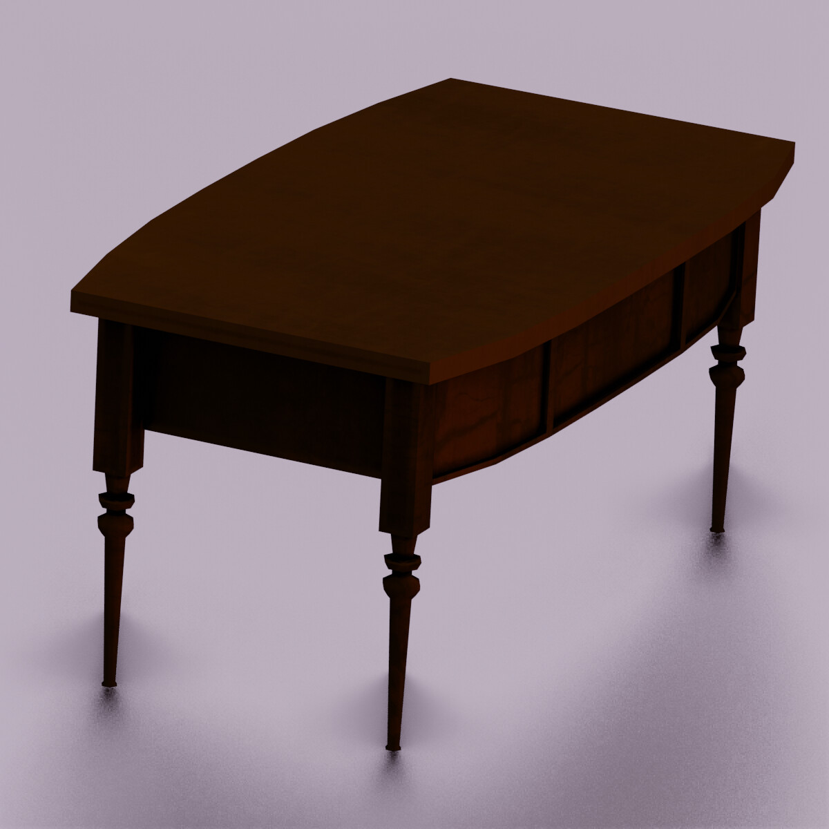 ArtStation - TABLE LOW POLY GAME READY | Game Assets