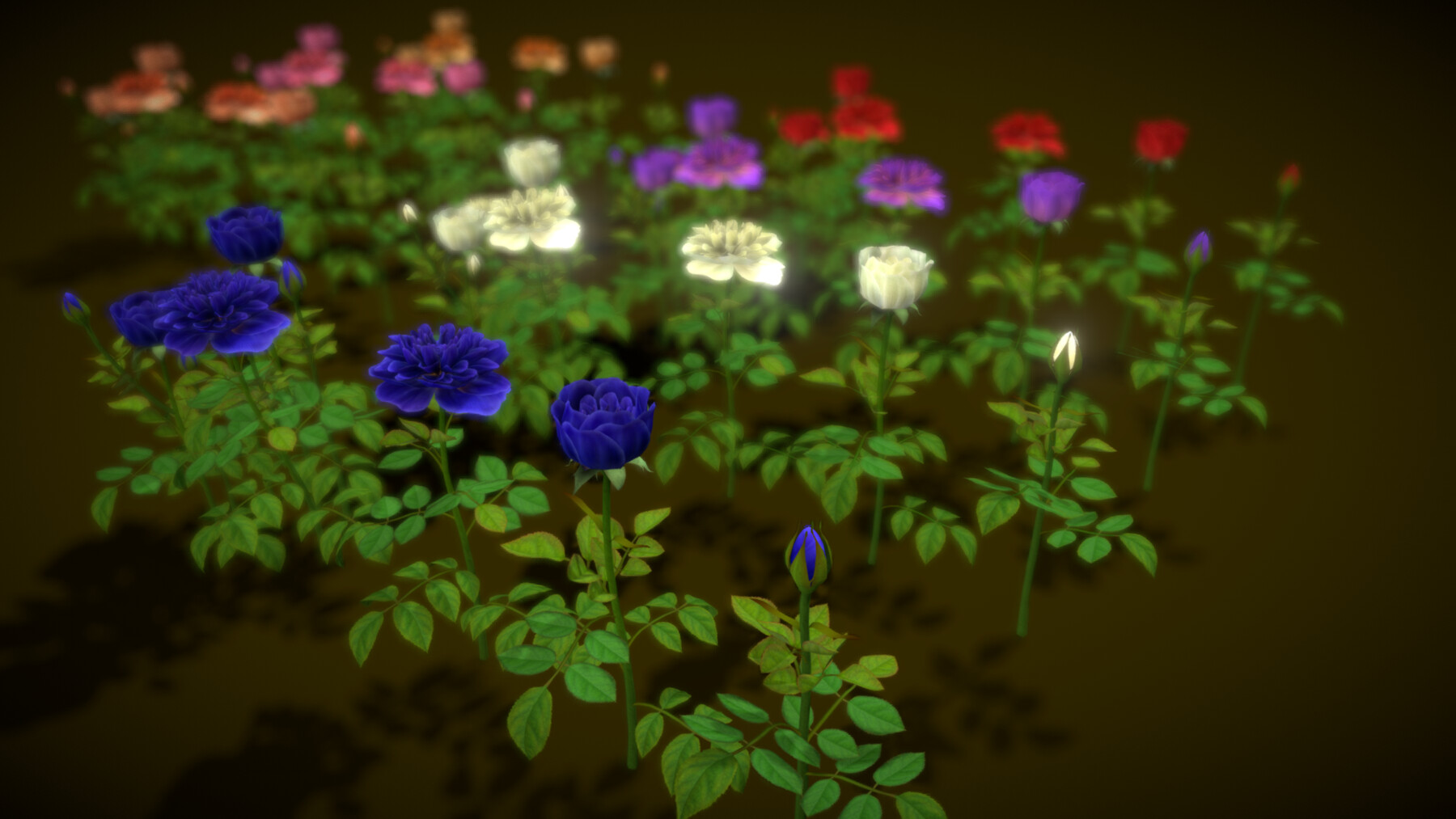 ArtStation - Flower Rose Juliet | Game Assets