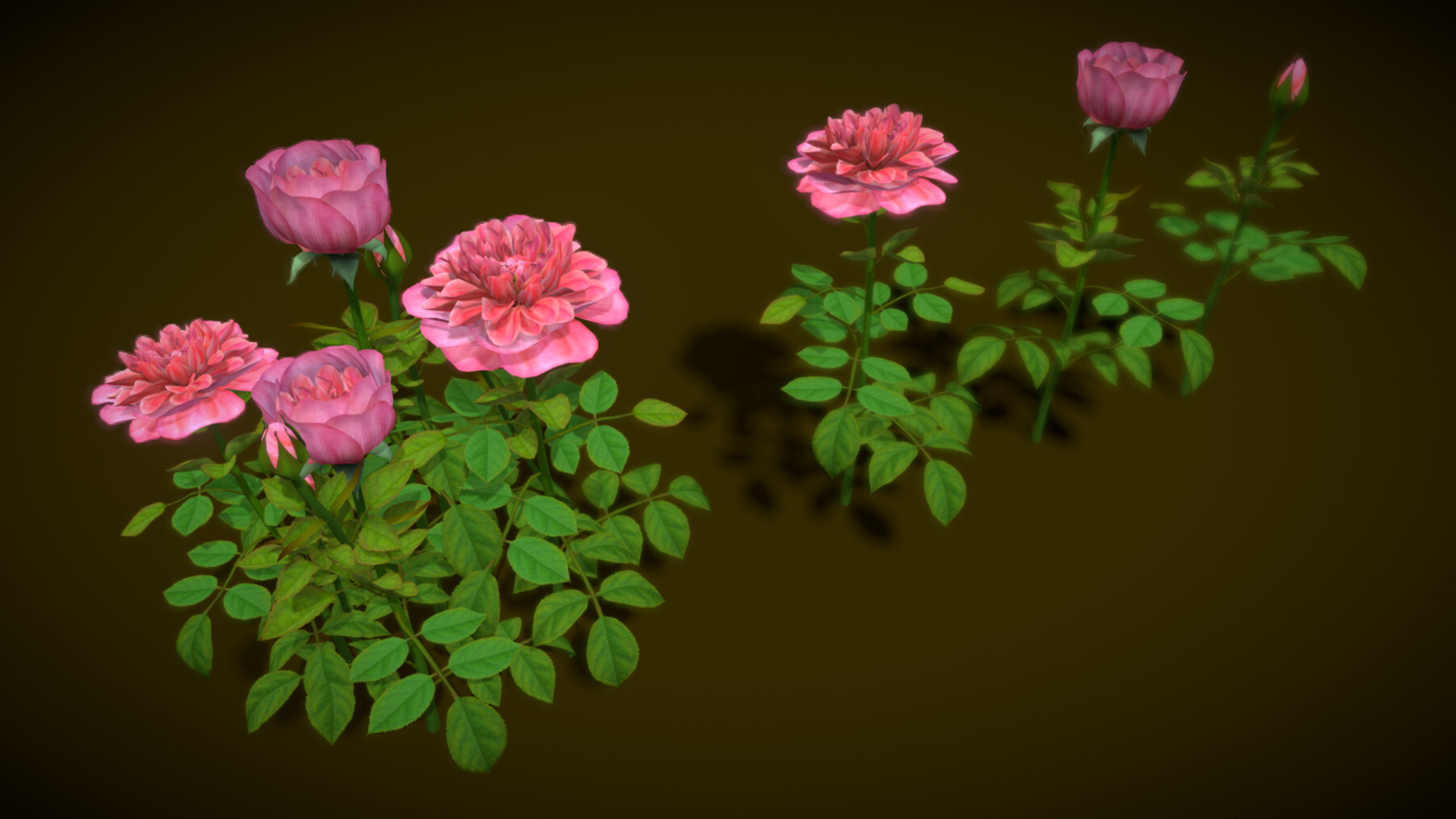 ArtStation - Flower Rose Juliet | Game Assets