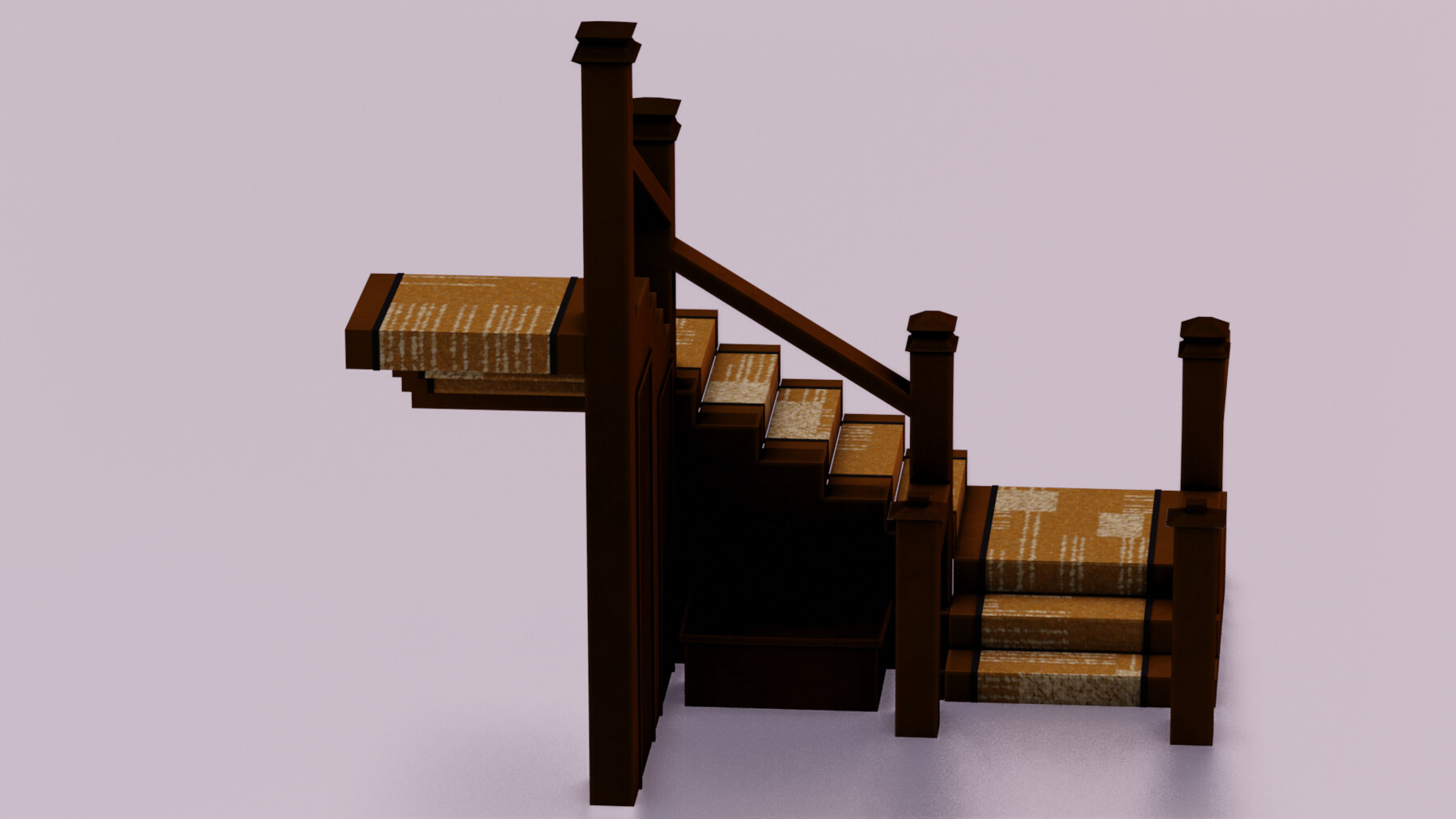 ArtStation - STAIRCASE LOW POLY GAME READY | Game Assets
