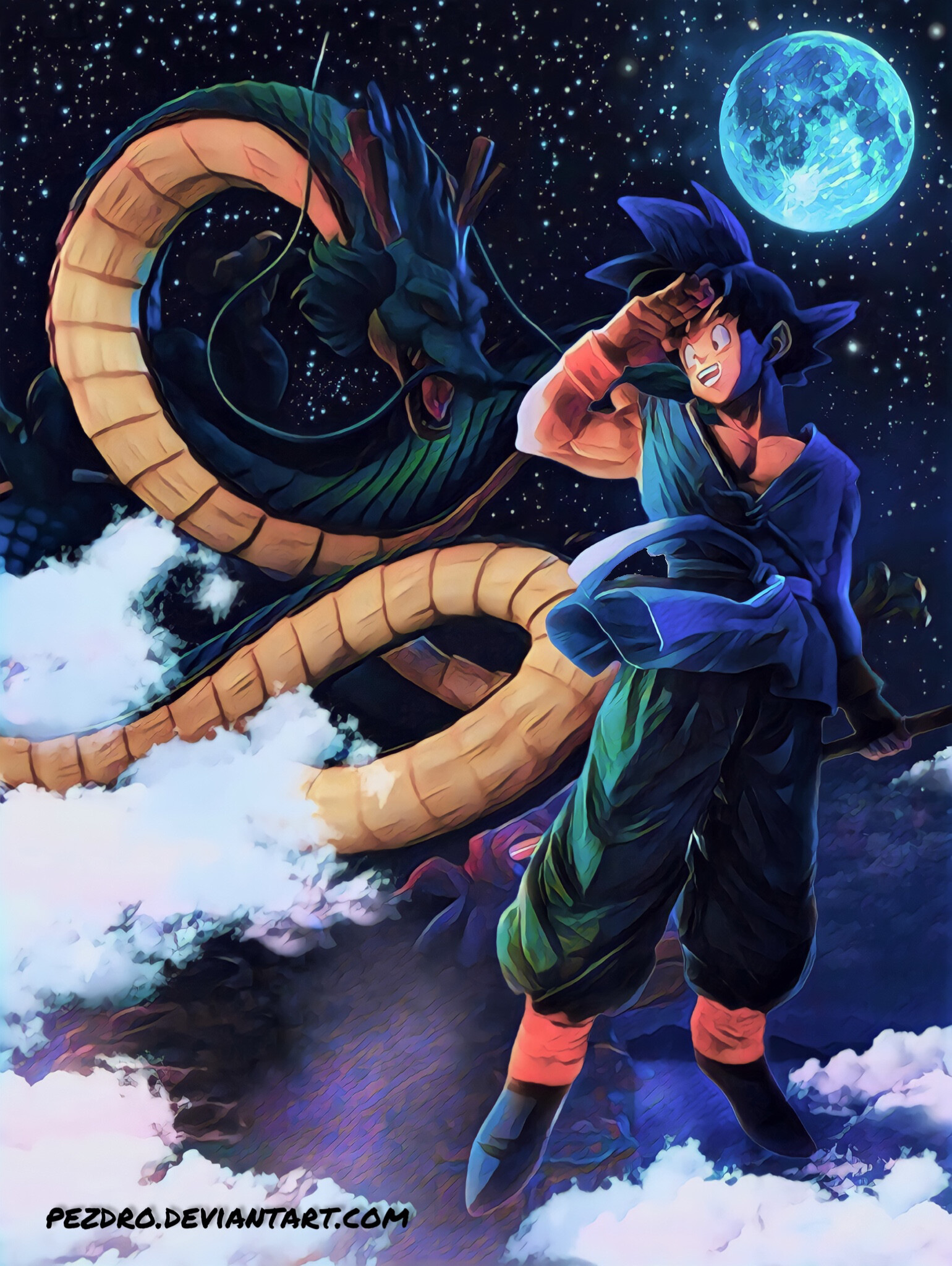 ArtStation - GOKU DRAGÓN BALL GT - FIGURE PHOTO EDITING | Artworks