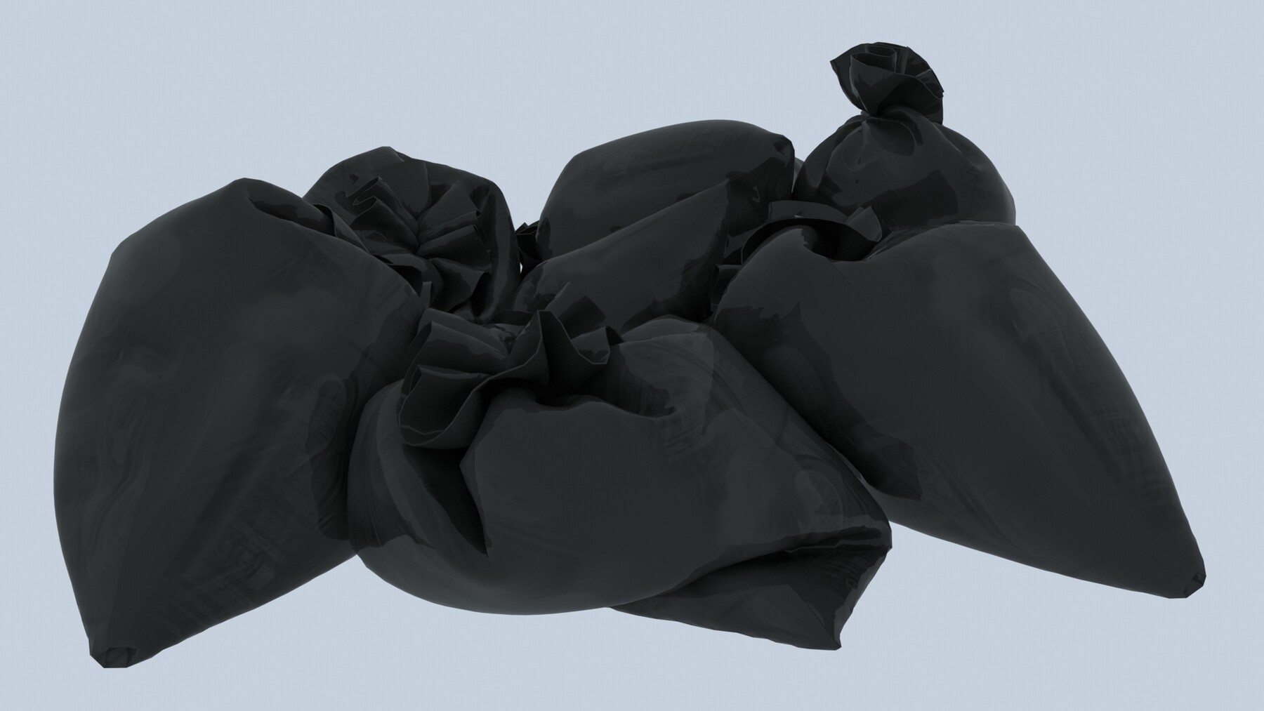 ArtStation - Textured Garbage Bags 2 | Game Assets