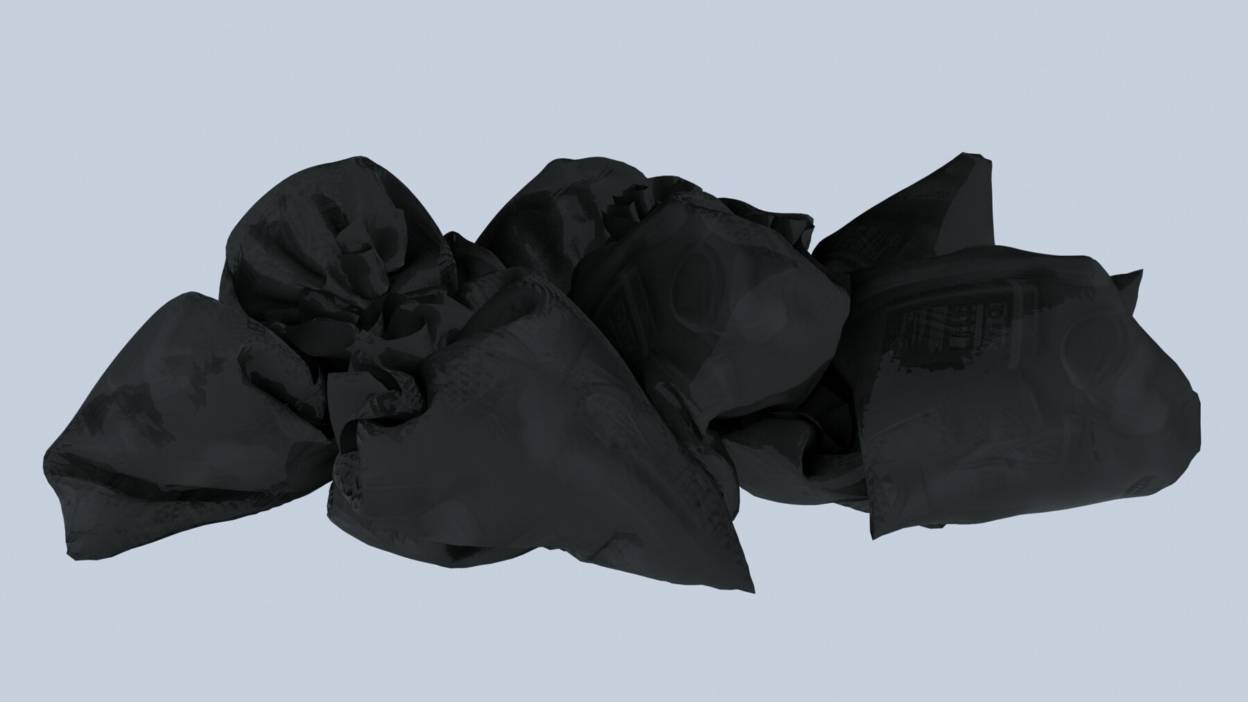 ArtStation - Textured Garbage Bags 3 | Game Assets