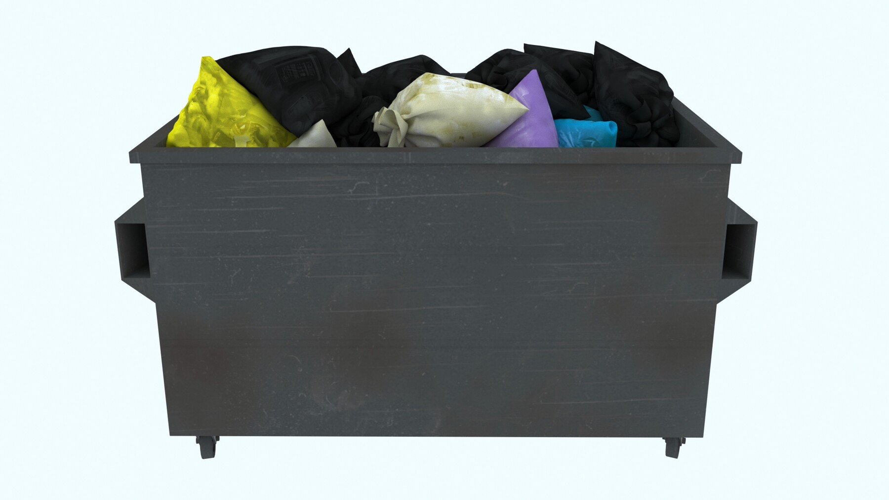 ArtStation - Garbage Container 1 | Game Assets