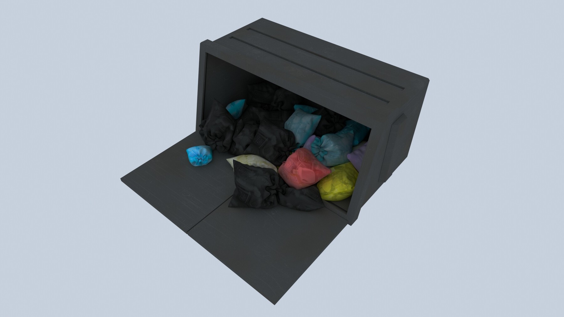 ArtStation - Garbage Container 2 | Game Assets