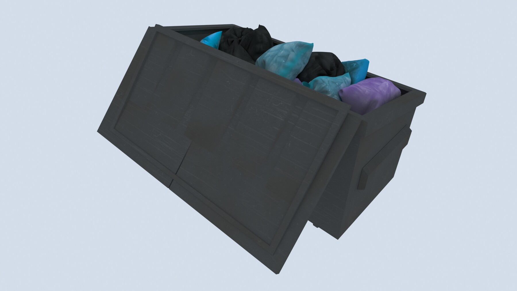 ArtStation - Garbage Container 2 | Game Assets