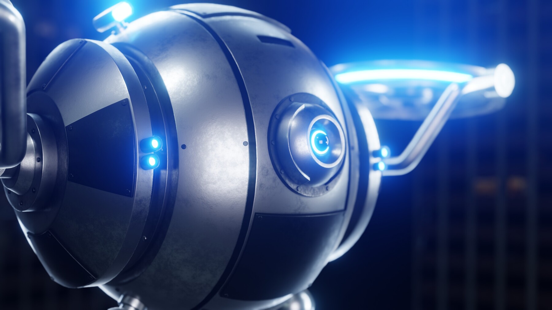 ArtStation - Sci-Fi Security Drone (Blender) | Resources