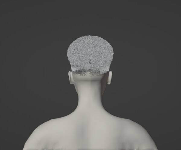 ArtStation - High Top Fade Hair | Game Assets