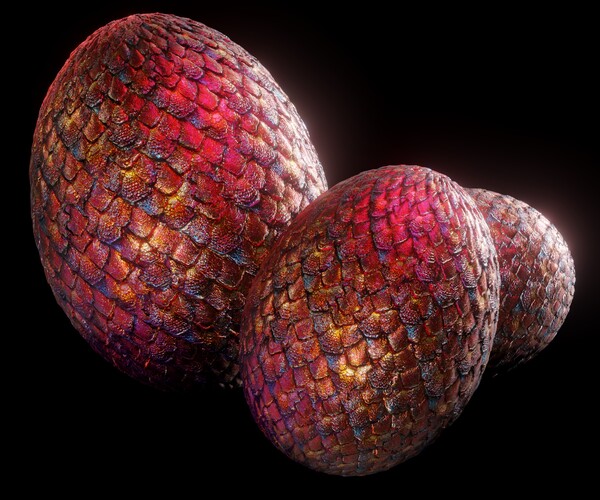 ArtStation - Dragon Scales PBR texture | Game Assets