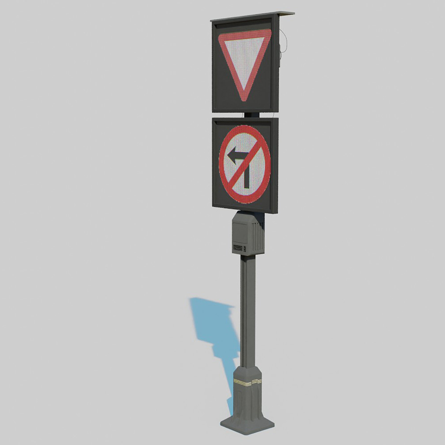 ArtStation - Cyberpunk Street Signs Double | Resources