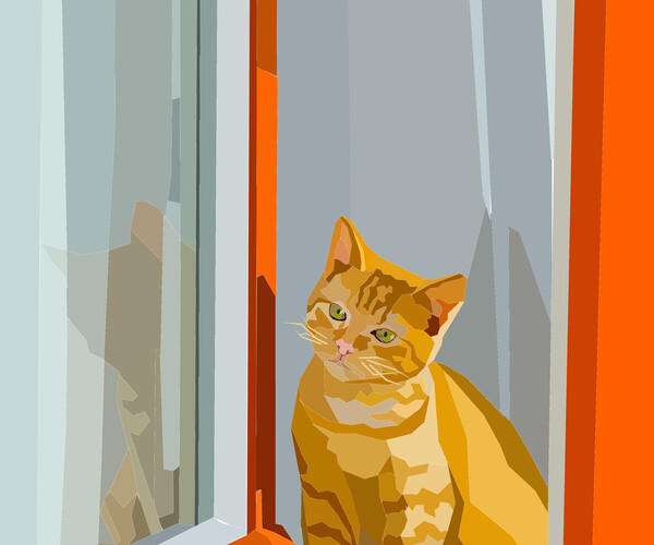 ArtStation - Yellow Cat | Artworks