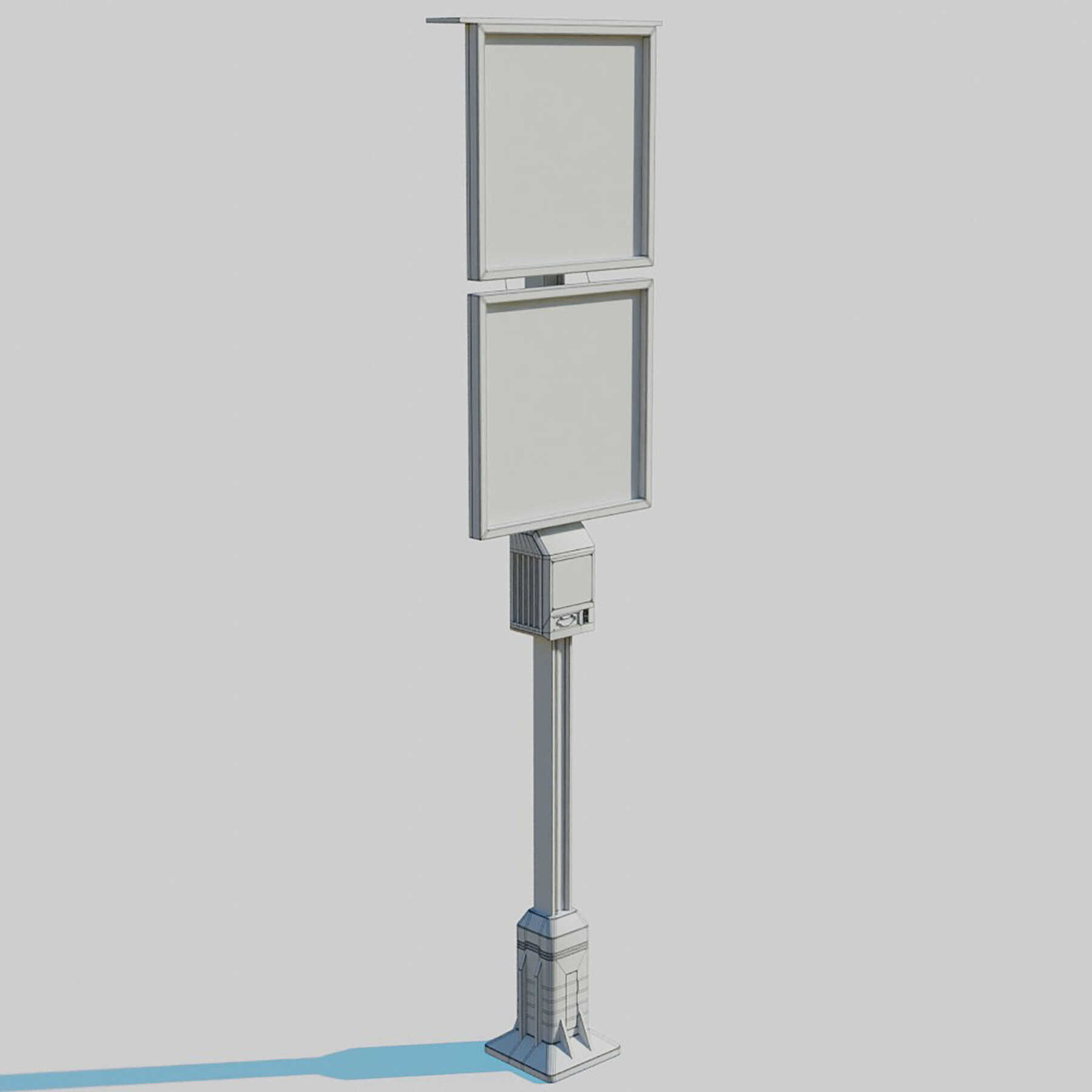 ArtStation - Cyberpunk Street Signs Double | Resources